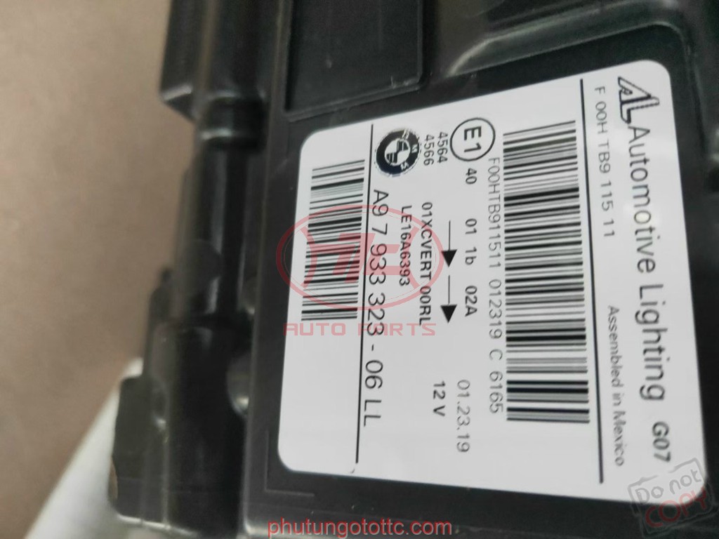 Đèn pha BMW X7 (Mã A97933323) chính hãng - Giá tốt 2025