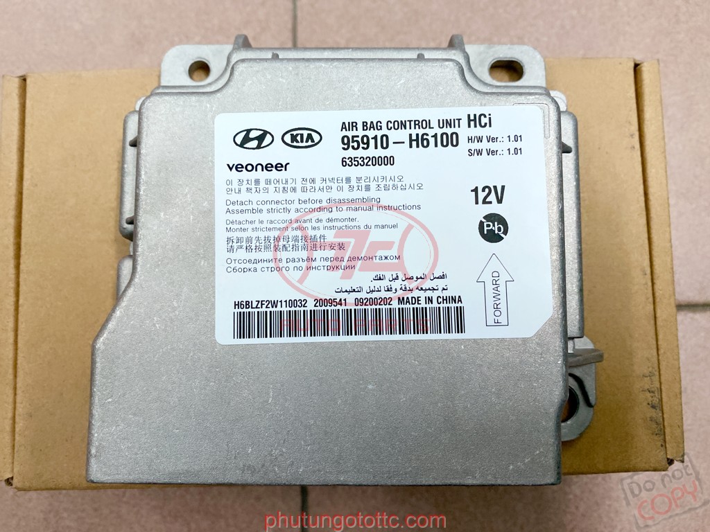 Hộp điều khiển túi khí Accent 2018 - 2020 (Mã 95910H6100) chính hãng ...