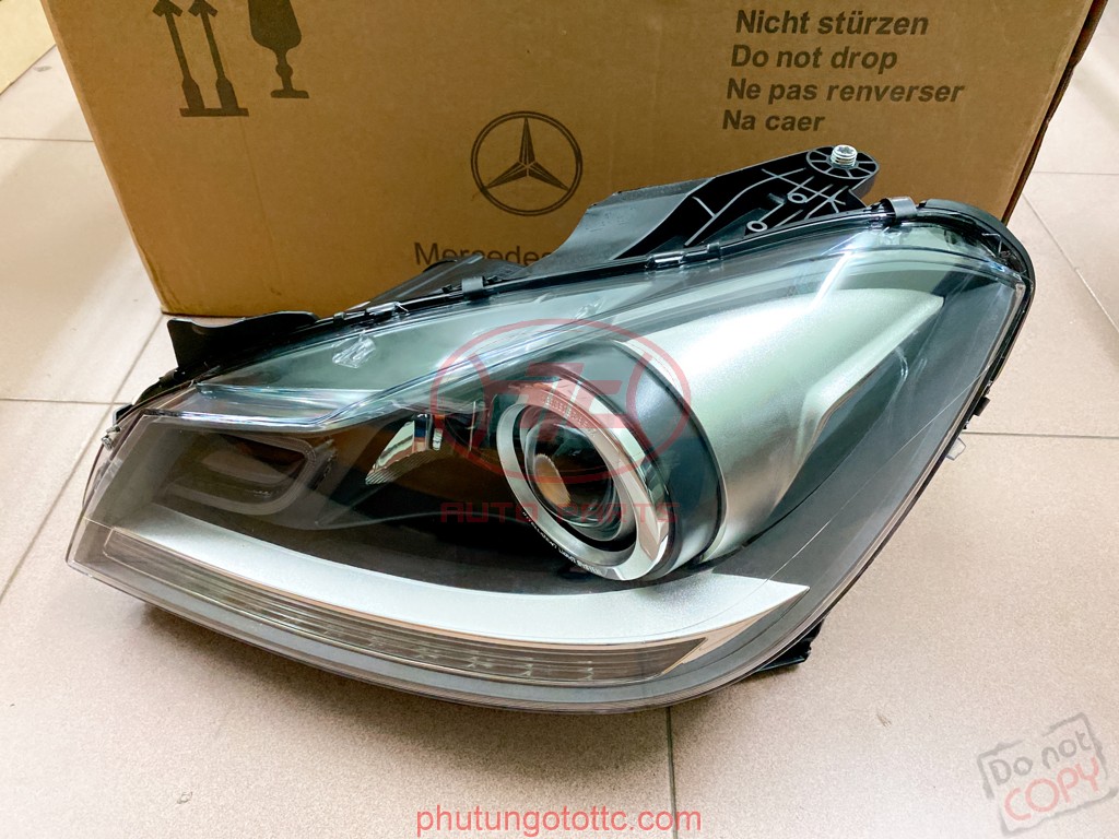 Đèn pha Mercedes C250 2012 (Mã A2048203639 - A2048203539) chính hãng ...