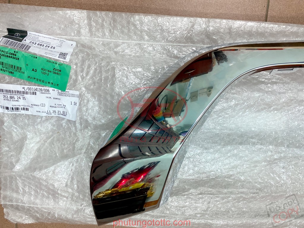 Nẹp cản trước GLC250 (Mã A2538852425) chính hãng - Giá tốt 2025