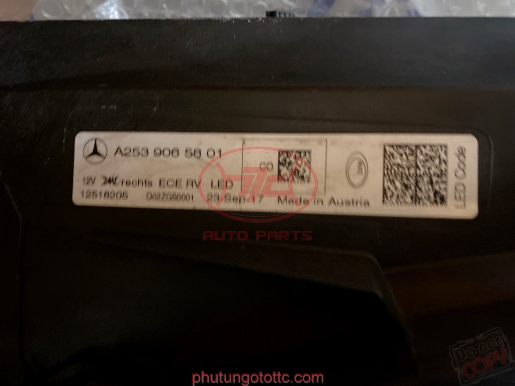 Đèn pha Mercedes GLC300 (Mã A2539065801) chính hãng - Giá tốt 2025