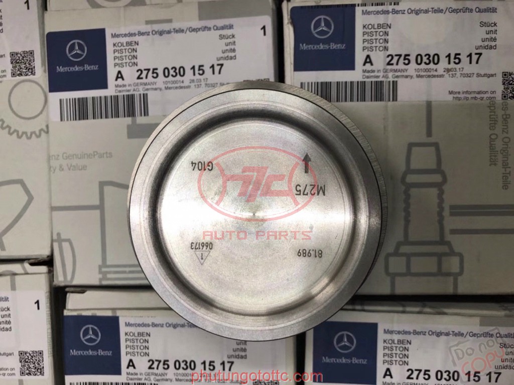 Piston Mercedes S600 Maybach (Mã A2750301517) chính hãng - Giá tốt 2025