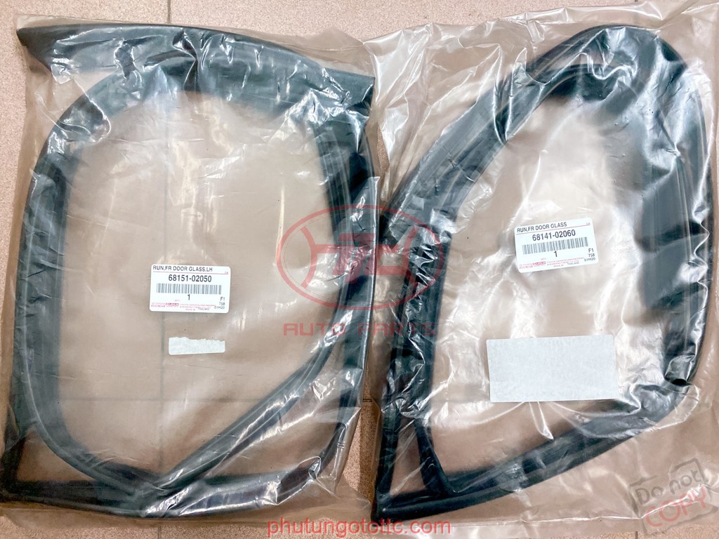 Gioăng dẫn kính cánh cửa trước Altis (Mã 6815102050 - 6814102060) chính ...