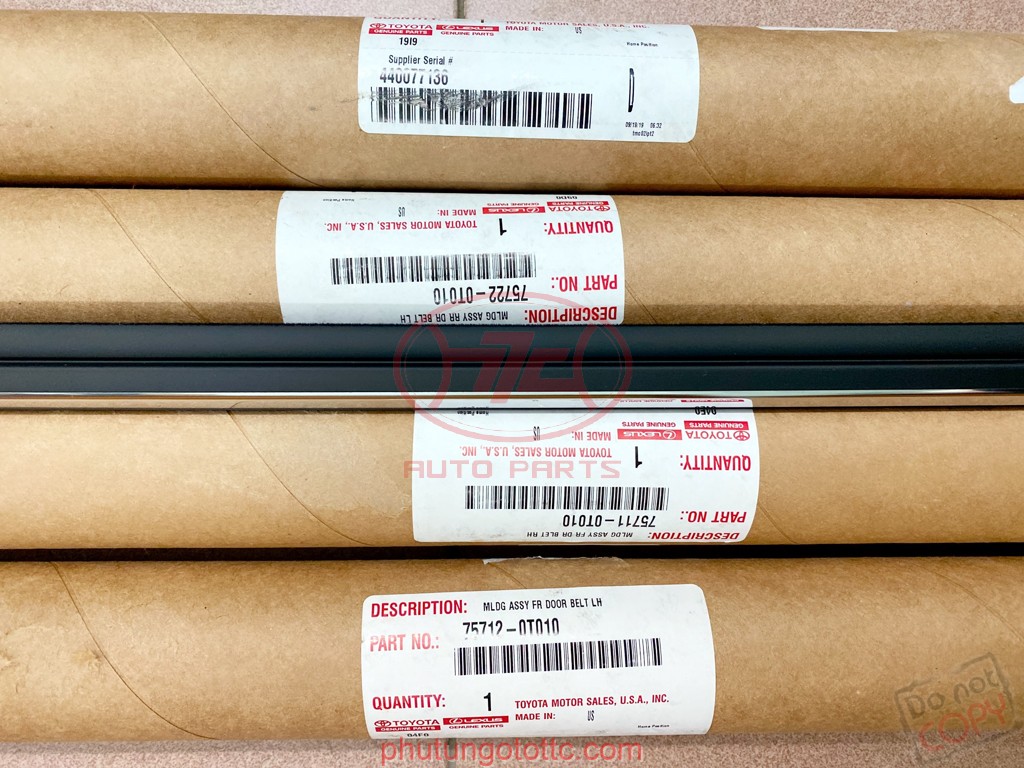 Nẹp chân kính cánh cửa Venza (Mã 757210T010 - 757220T010 - 757110T010 ...